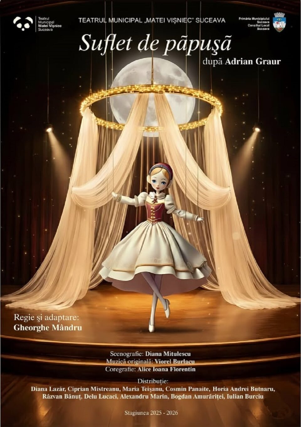 Spectacolul pentru copii „Suflet de păpușă”, în premieră pe scena ...